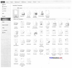 PSEB 10th Class Computer Notes Chapter 1 Office Tools – PSEB Solutions