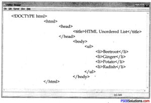 PSEB 10th Class Computer Notes Chapter 2 HTML Fundamentals – PSEB Solutions