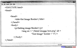 PSEB 10th Class Computer Notes Chapter 2 HTML Fundamentals – PSEB Solutions