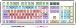 PSEB 6th Class Computer Solutions Chapter 7 Input Devices – PSEB Solutions
