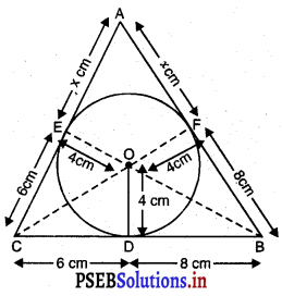 PSEB 10th Class Maths Solutions Chapter 10 ਚੱਕਰ Ex 10.2 – PSEB Solutions