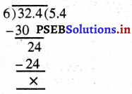 PSEB 5th Class Maths Solutions Chapter 6 माप Ex 6.5 – PSEB Solutions