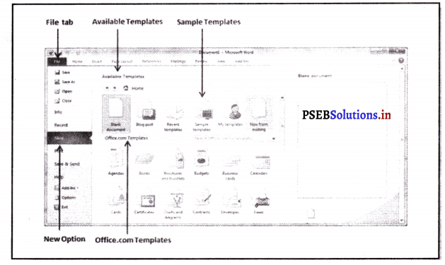 PSEB 10th Class Computer Notes Chapter 1 ऑफिस टूल्ज़ – PSEB Solutions