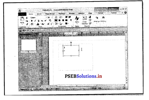 PSEB 10th Class Computer Notes Chapter 7 माईक्रोसॉफ्ट पब्लिशर-I – PSEB ...
