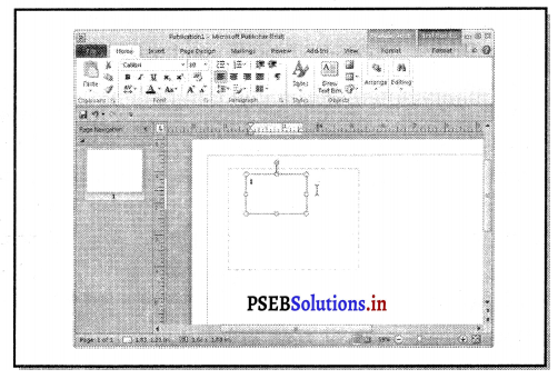 PSEB 10th Class Computer Solutions Chapter 7 माईक्रोसॉफ्ट पब्लिशर-I ...