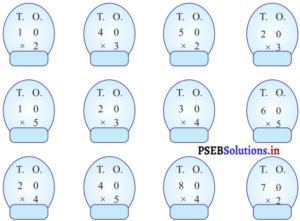 PSEB 3rd Class Maths Solutions Chapter 3 Multiplication – PSEB Solutions