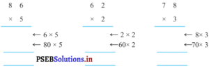 PSEB 3rd Class Maths Solutions Chapter 3 Multiplication – PSEB Solutions
