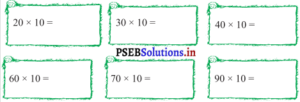 PSEB 3rd Class Maths Solutions Chapter 3 Multiplication – PSEB Solutions