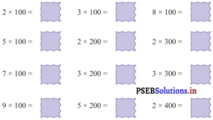PSEB 3rd Class Maths Solutions Chapter 3 Multiplication – PSEB Solutions