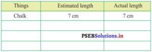 PSEB 3rd Class Maths Solutions Chapter 8 Measurement – PSEB Solutions
