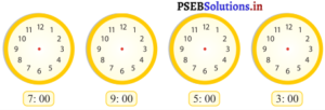 PSEB 3rd Class Maths Solutions Chapter 9 Time – PSEB Solutions