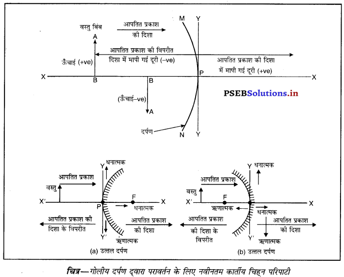 PSEB 10th Class Science Important Questions Chapter 10 प्रकाश-परावर्तन ...
